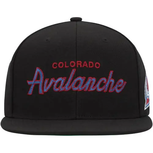 Mitchell & Ness Colorado Avalanche Core Team Script 2.0 Snapback Hat