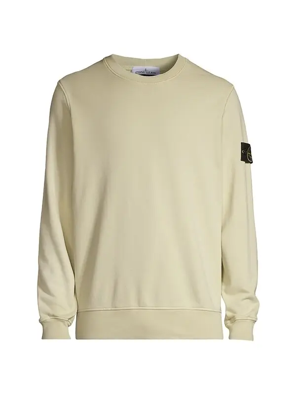 Stone Island Core Cotton Fleece Crewneck Sweater