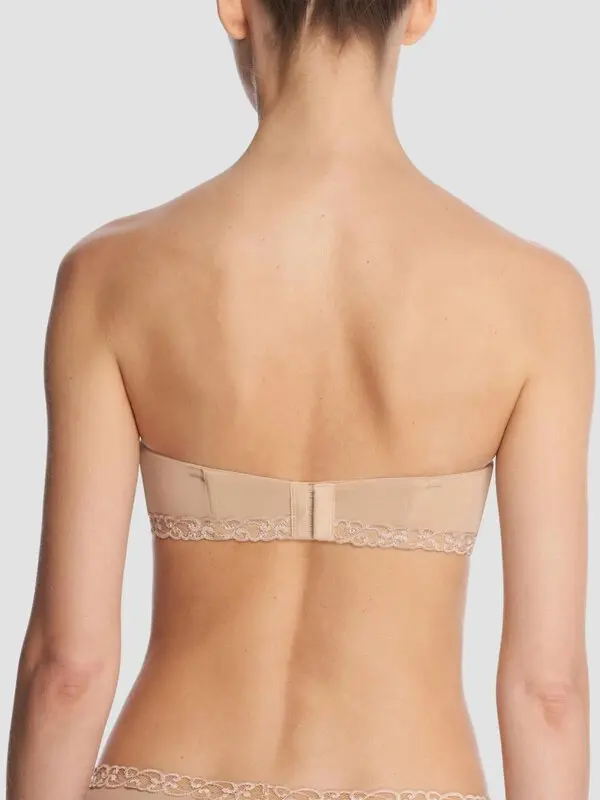 Natori Pure Luxe Strapless Bra - Cafe