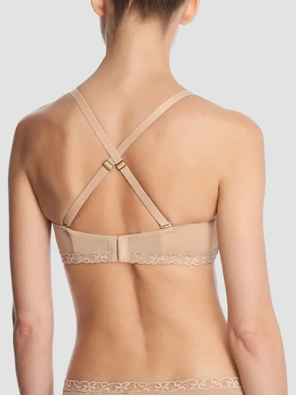 Natori Pure Luxe Strapless Bra - Cafe