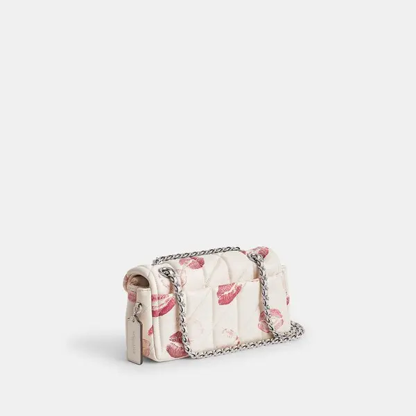COACH Tabby Shoulder Bag 20 With Quilting And Lip Print
