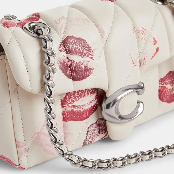 COACH Tabby Shoulder Bag 20 With Quilting And Lip Print