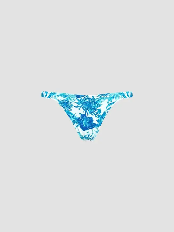 Vilebrequin Tahiti Flowers Bikini Bottom - Blanc