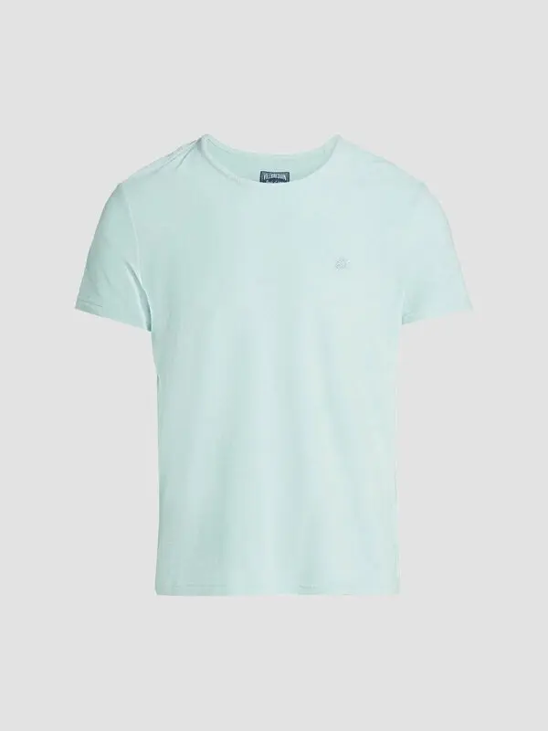 Vilebrequin Cotton-blend Crewneck T-shirt - Pacific