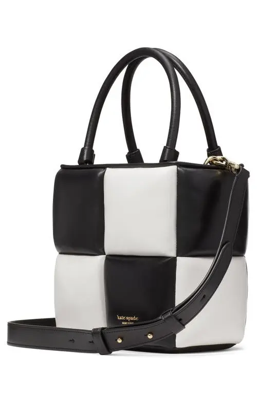 Kate Spade New York Colorblock Quilted Leather Tote