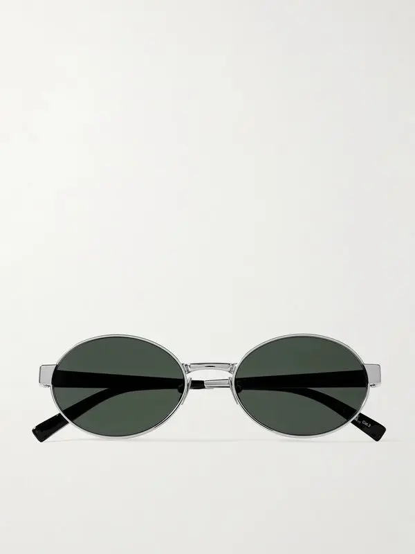 Saint Laurent - SAINT LAURENT Eyewear Oval-frame Sunglasses