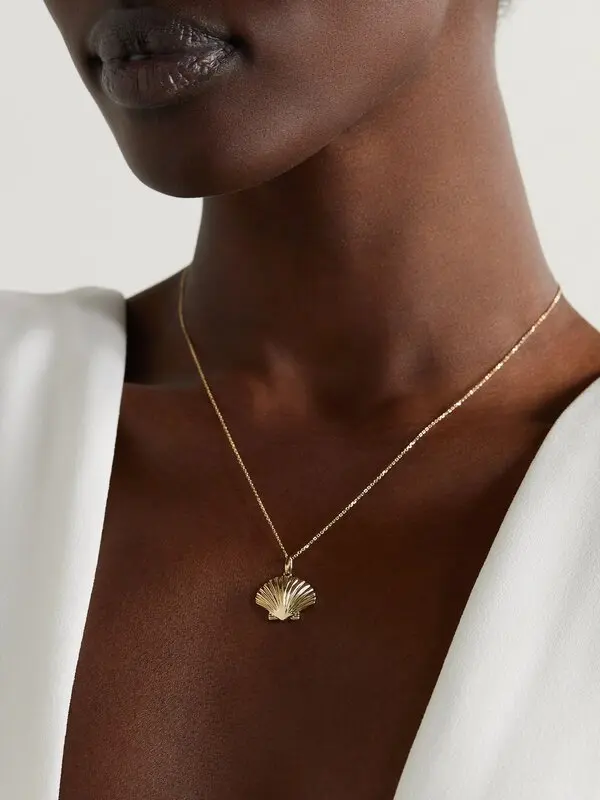 Mateo Small Venus 14-karat Necklace