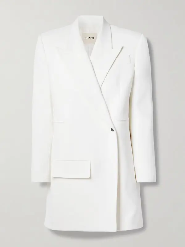 Khaite Jacobson Crepe Blazer