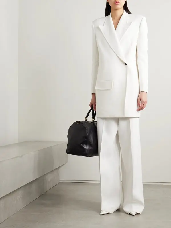 Khaite Jacobson Crepe Blazer