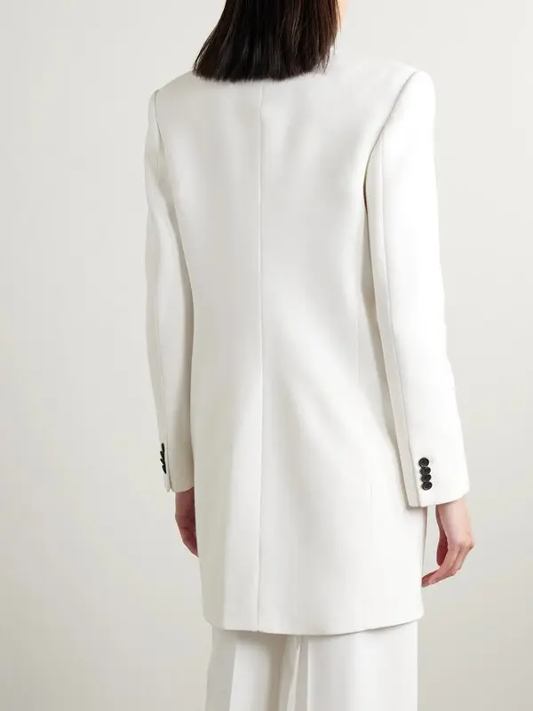 Khaite Jacobson Crepe Blazer