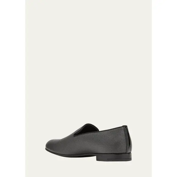 Giorgio Armani Leather Venetian Loafers