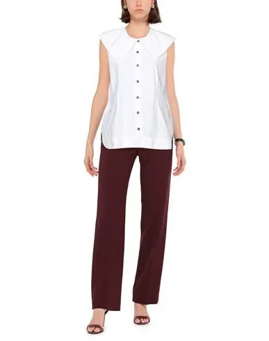 GANNI Organic Cotton Shirt - White