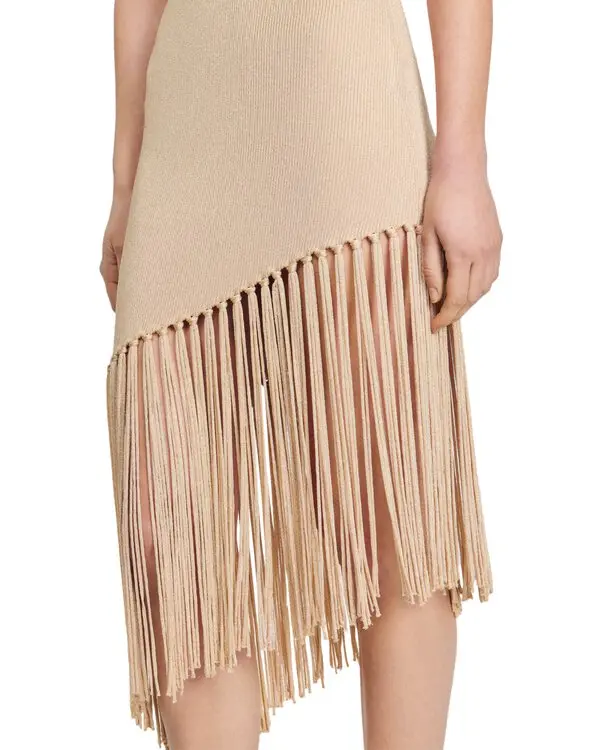 feeling groovy maxi foil dress in hot pink combo Sassy Shortcake The Flirty Foil Rose Gold Dress main image 0