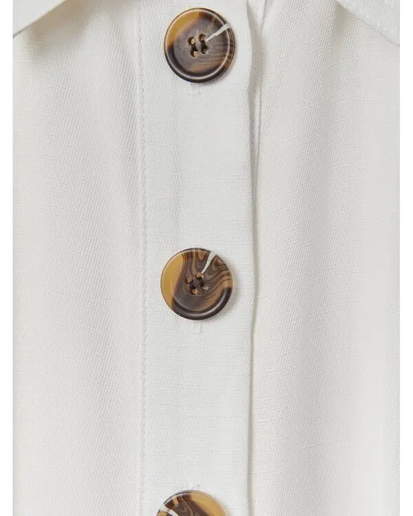 REISS Perla Collared Jumpsuit