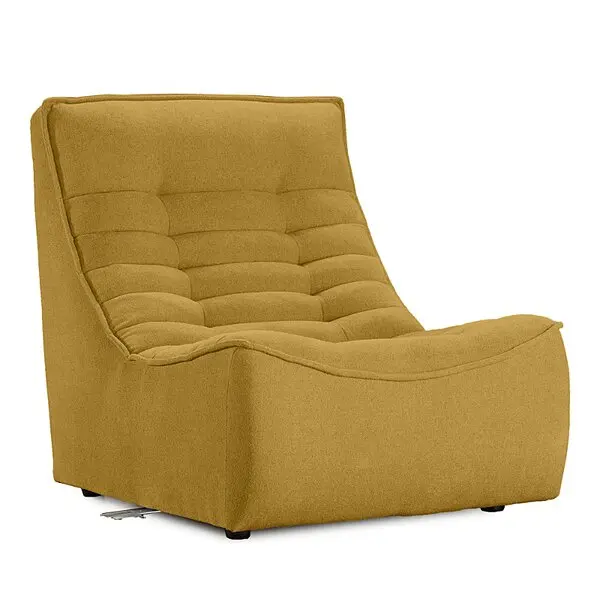 GIUSEPPE NICOLETTI Trattino Armless Chair - Riccio Giallo