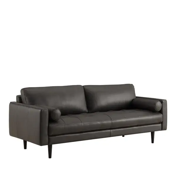 CHATEAU D'AX Rotolo Leather Sofa