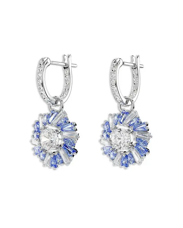 SWAROVSKI Idyllia Huggie Hoop Drop Earrings