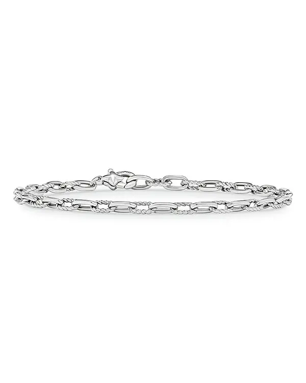 David Yurman Dy Madison Chain Bracelet - White