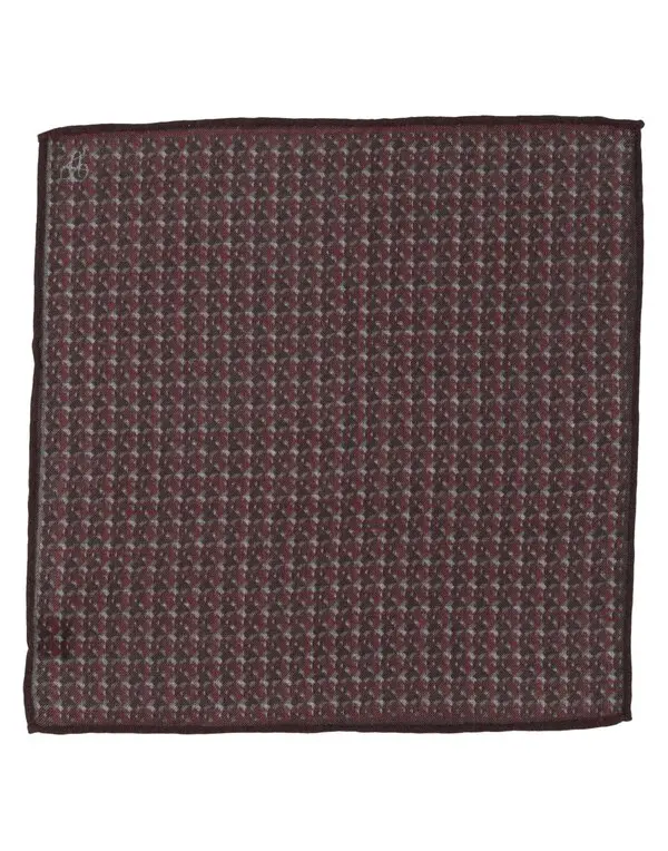 Canali Scarf Wool - Brick Red