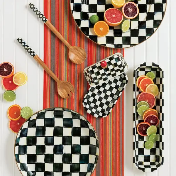 MACKENZIE-CHILDS Courtly Check Abundant Bowl - Multi