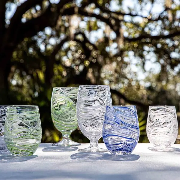 JULISKA Puro Marbled Goblet