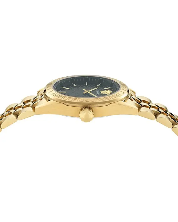 Versace V Code 36mm Watch - Gold