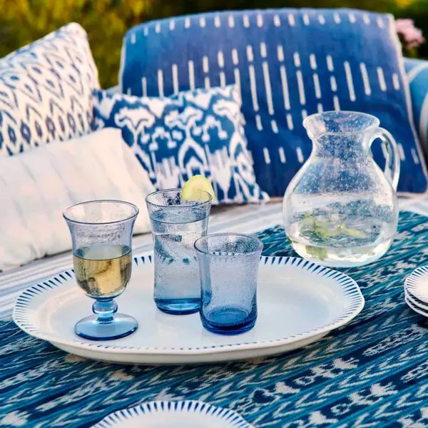 JULISKA Provence Goblet - Chambray