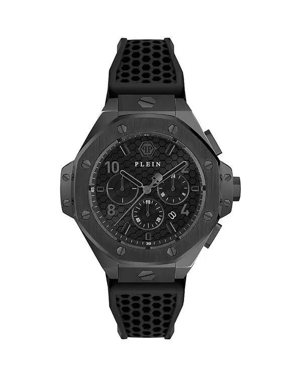 Philipp Plein Plein Chrono Royal Chronograph, 46mm - Black