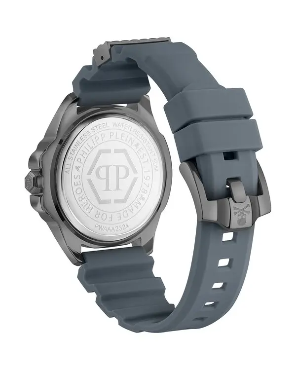 Philipp Plein The $kull Watch, 44mm - Gray