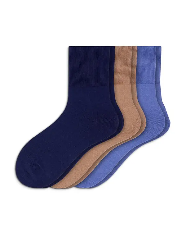 Hue Bobby Socks Pack Of 3 - Navy