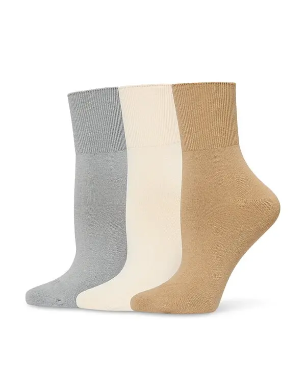 Hue Bobby Socks Pack Of 3 - Neutrals Pack
