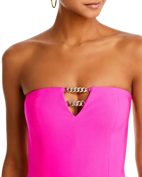 Generation Love Liz Crepe Romper With Chain Detail