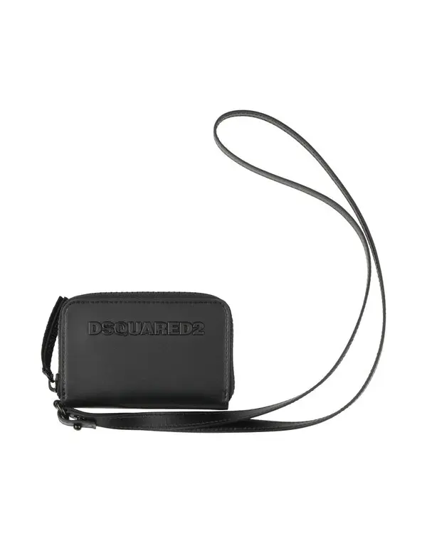 Dsquared2 Leather Zip Around Coin Purse