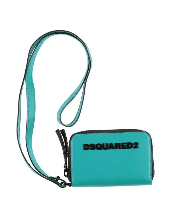 Dsquared2 Leather Zip Around Coin Purse