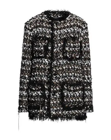Dolce & Gabbana Tweed Single-breasted Coat