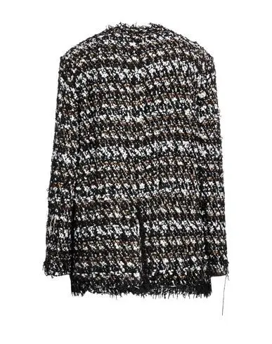 Dolce & Gabbana Tweed Single-breasted Coat