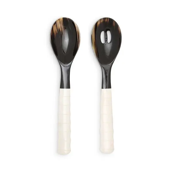 BLUE PHEASANT Halette Serving Set - Black