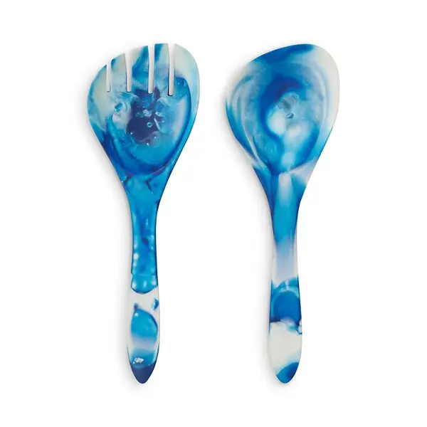 BLUE PHEASANT Laney 2 Piece Serving Set - Blue
