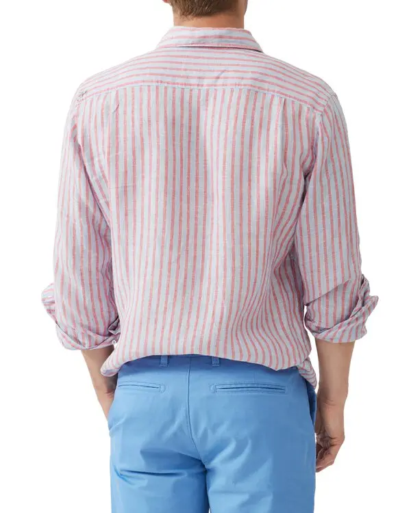 Rodd & Gunn Mclean Park Slim Fit Linen Shirt