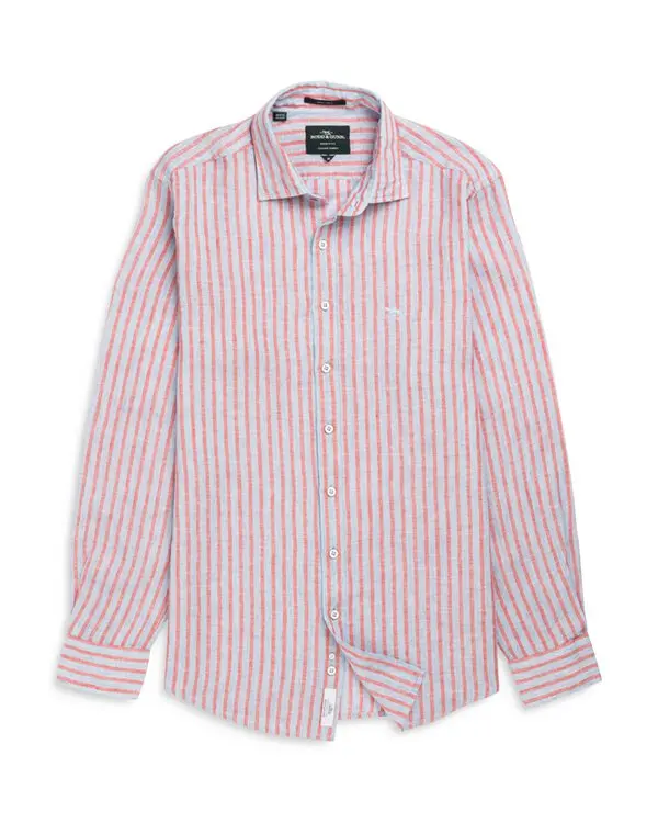 Rodd & Gunn Mclean Park Slim Fit Linen Shirt