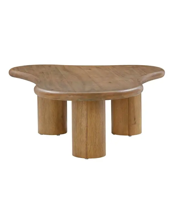 TOV FURNITURE Gotham Wood Coffee Table