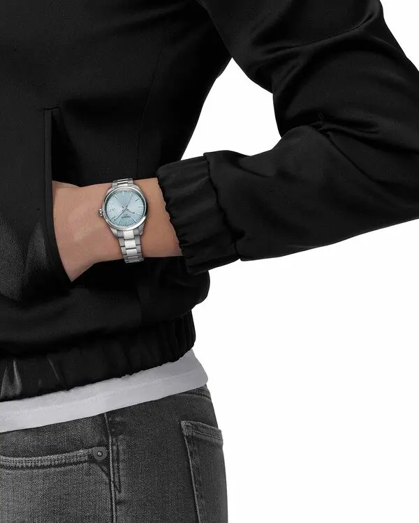 TISSOT Pr 100 Watch - Blue/silver