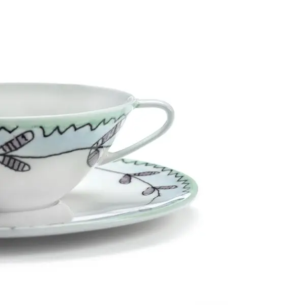 SERAX Marni Blossom Milk Tea/coffee Cup & Saucer