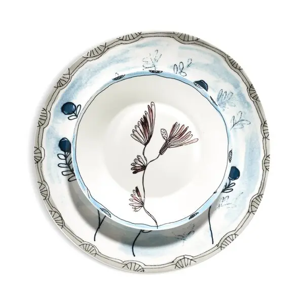 SERAX Marni Mirtillo Tea Dinner Plate