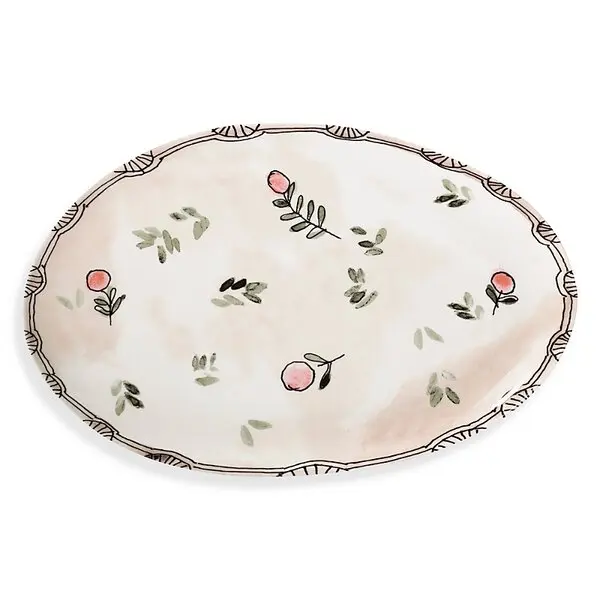 SERAX Marni Mirtillo Nude Oval Platter - Multi