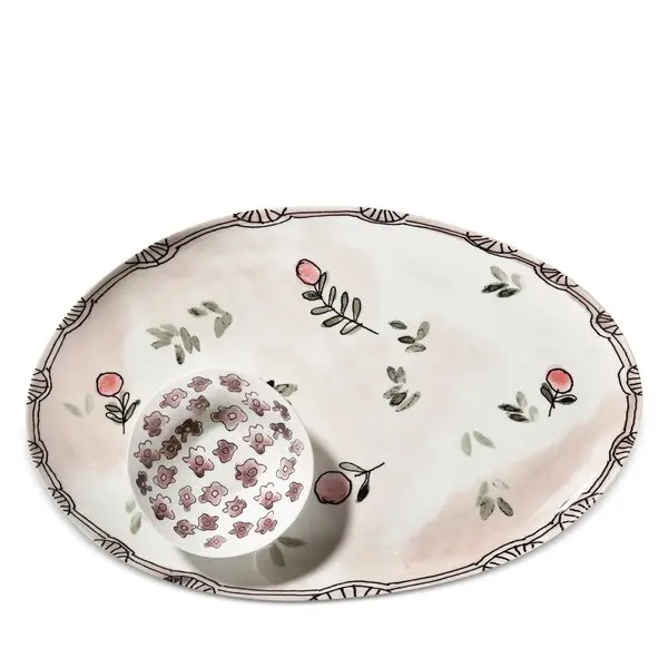 SERAX Marni Mirtillo Nude Oval Platter