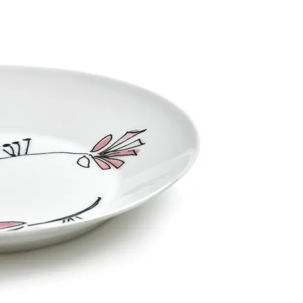 SERAX Marni Fiore Rosa Small Deep Serving Plate