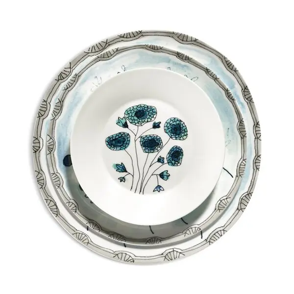 SERAX Marni Anemone Vaniglia Small Serving Plate