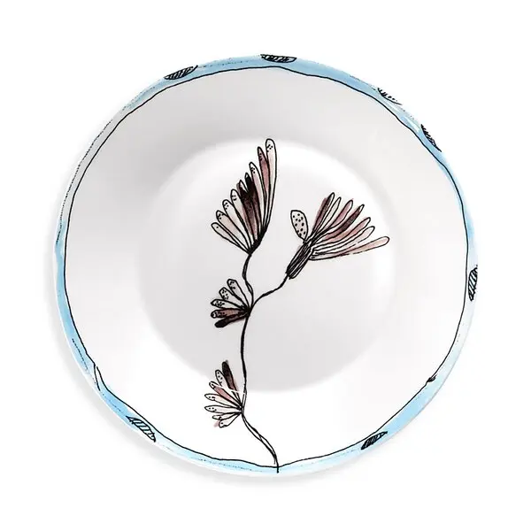 SERAX Marni Camelia Aubergine Pasta Bowl - Multi