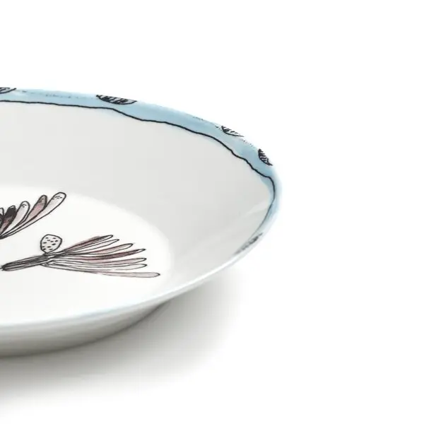SERAX Marni Camelia Aubergine Pasta Bowl - Multi